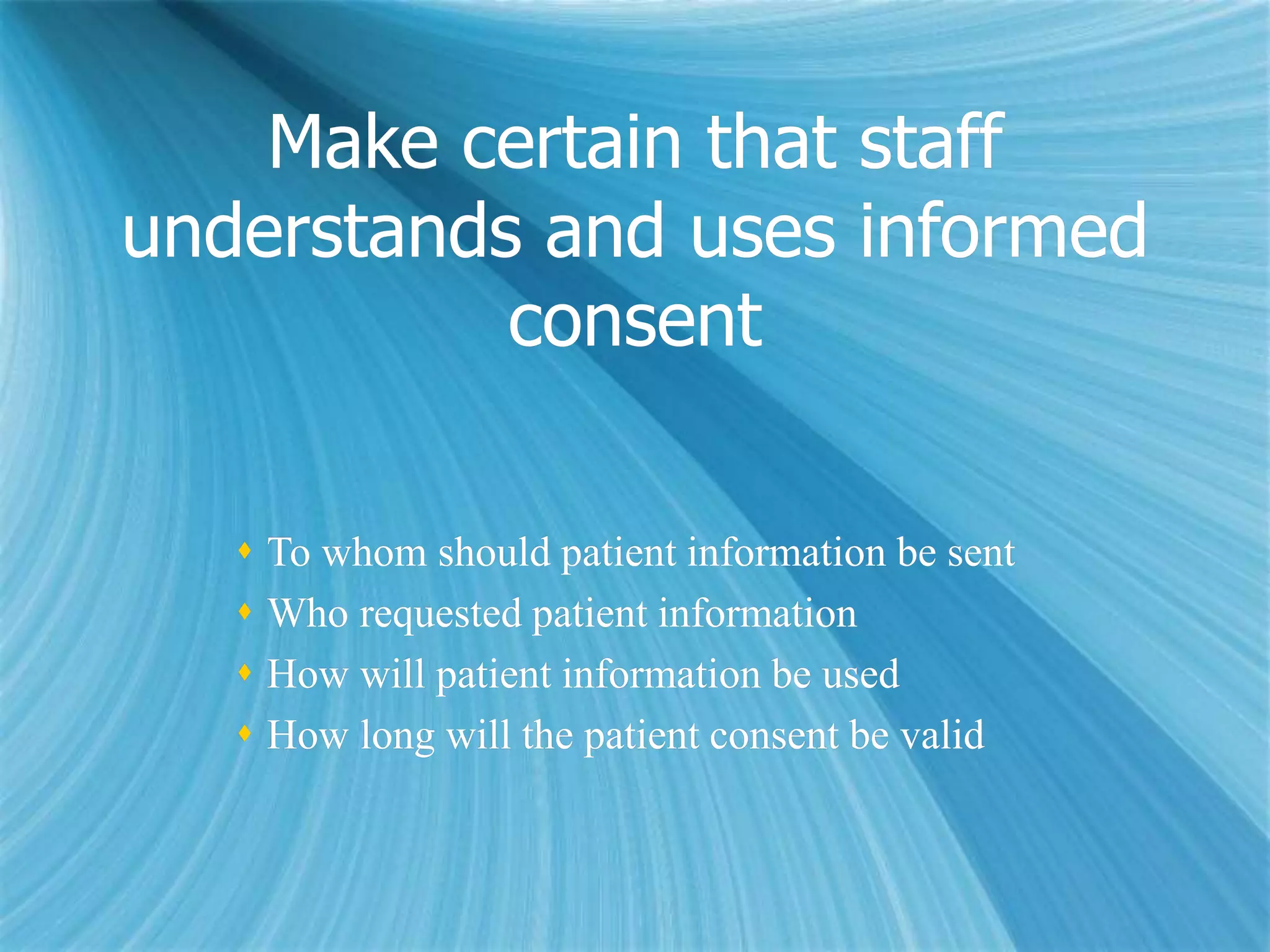 Patient confidentiality | PPT | Health Insurance | Insurance