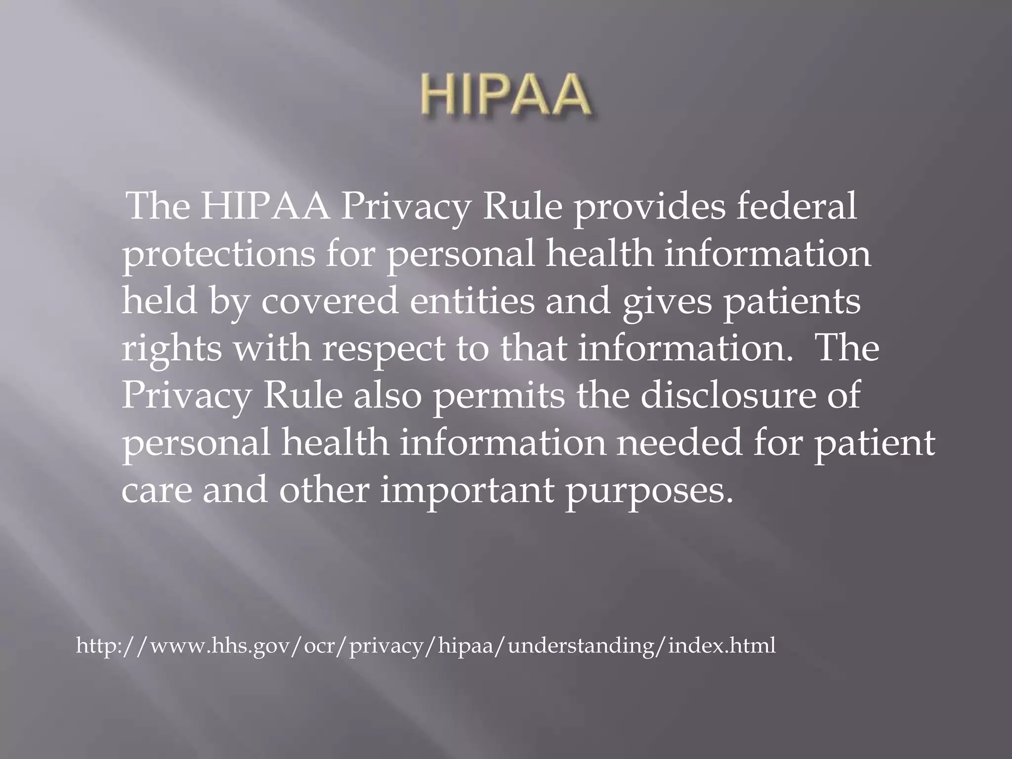 Patient confidentiality | PPT