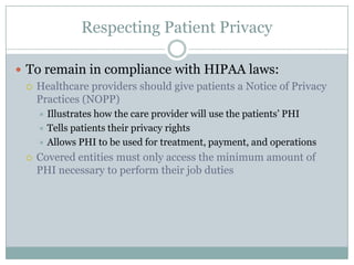 Patient confidentiality | PPT