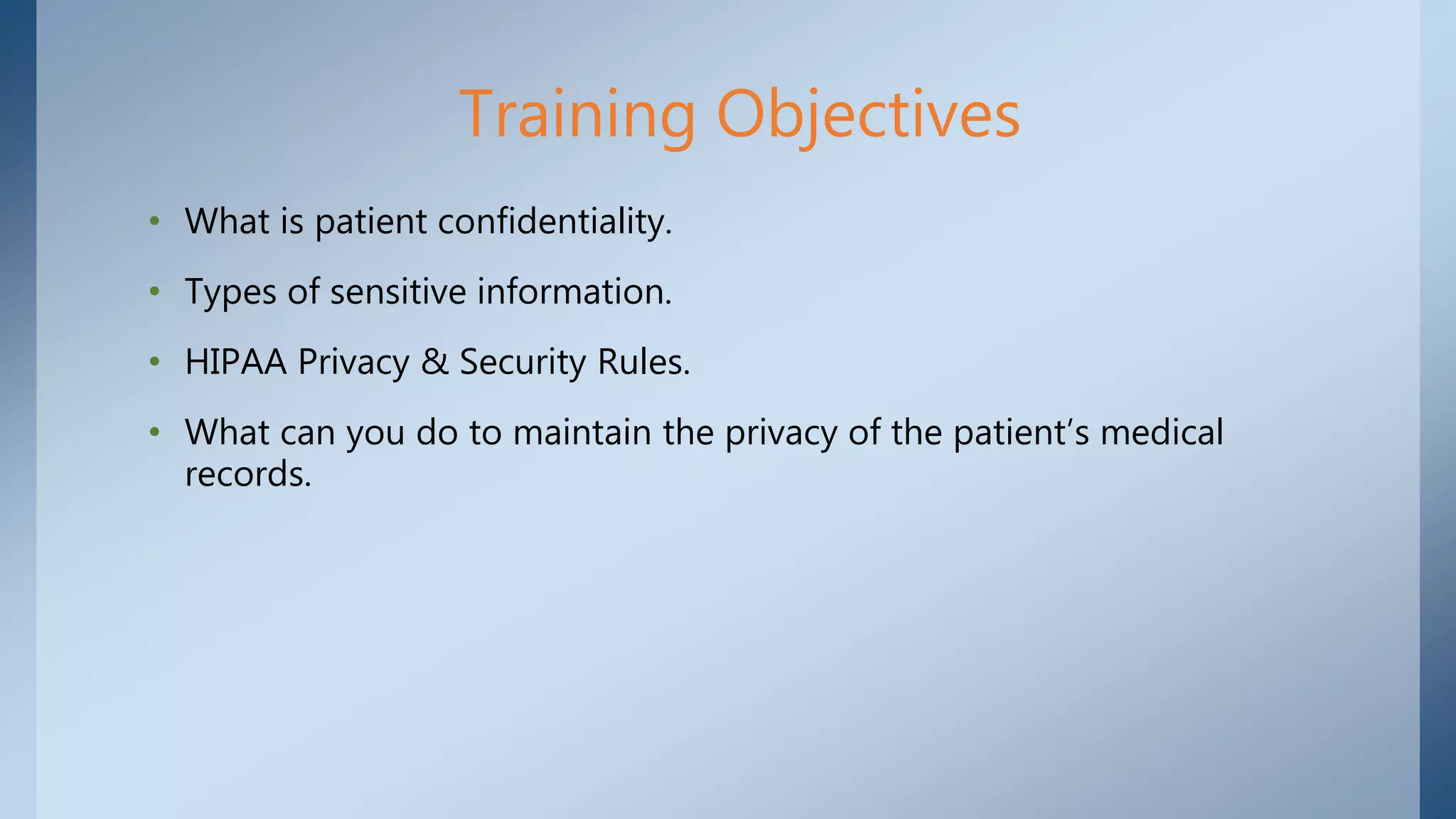 Patient confidentiality | PPT