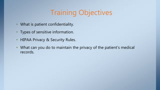 Patient confidentiality | PPT
