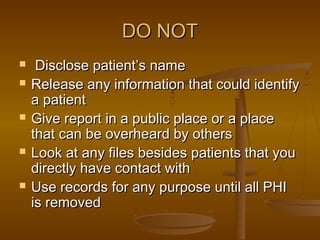 Patient confidentiality k. creel | PPT