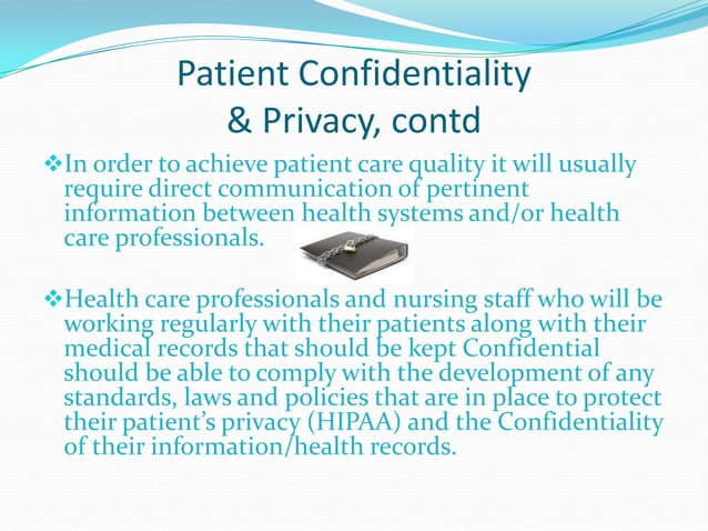 Patient confidentiality 2 | PPT