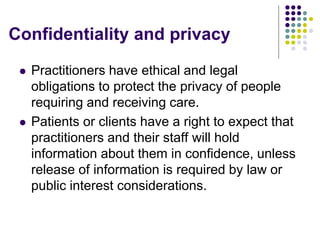 Patient confidentiality and privacy in pharmacies | PPT