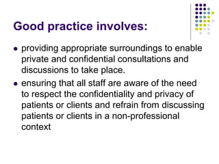 Patient confidentiality and privacy in pharmacies | PPT