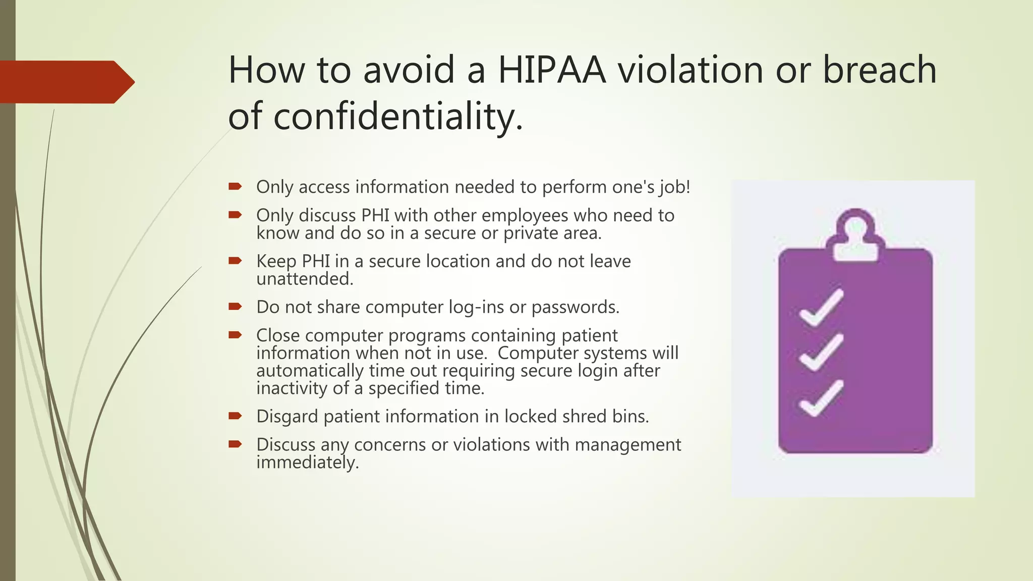 Patient confidentiality MHA 690 | PPTX