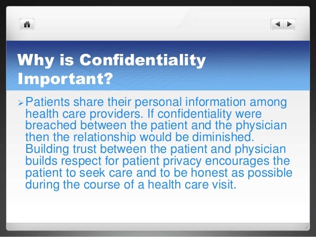 Patient Confidentiality Seminar patient-confidentiality-seminar