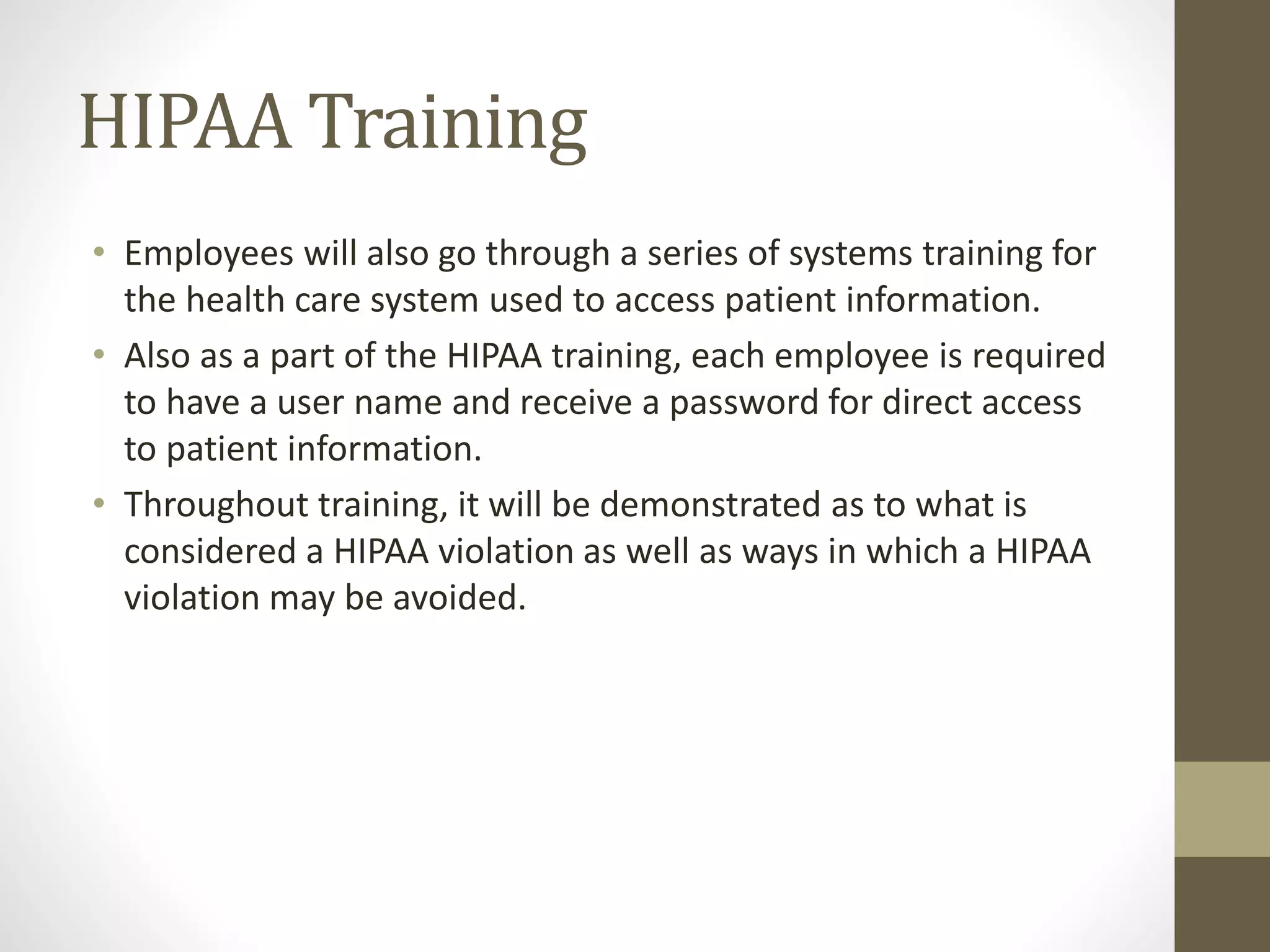 Patient confidentiality training | PPTX