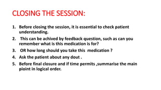 patient consuling. | PPTX