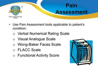 Patient Controlled Analgesia: Return to Nursing Program | PPT