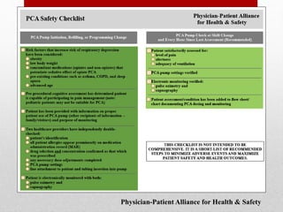 Patient controlled analgesia(pca) | PPTX