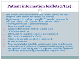 Patient councilling | PPTX
