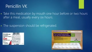 Patient counseling of antibiotics | PPTX