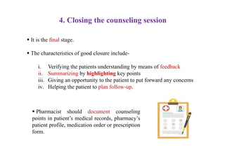 Patient counseling | PPTX