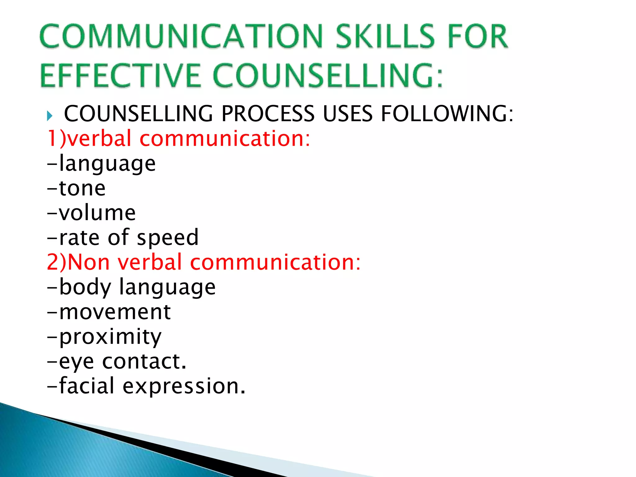 Patient counselling | PPTX