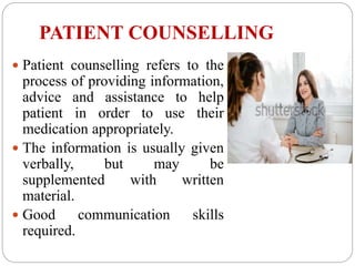 Patient counselling | PPTX