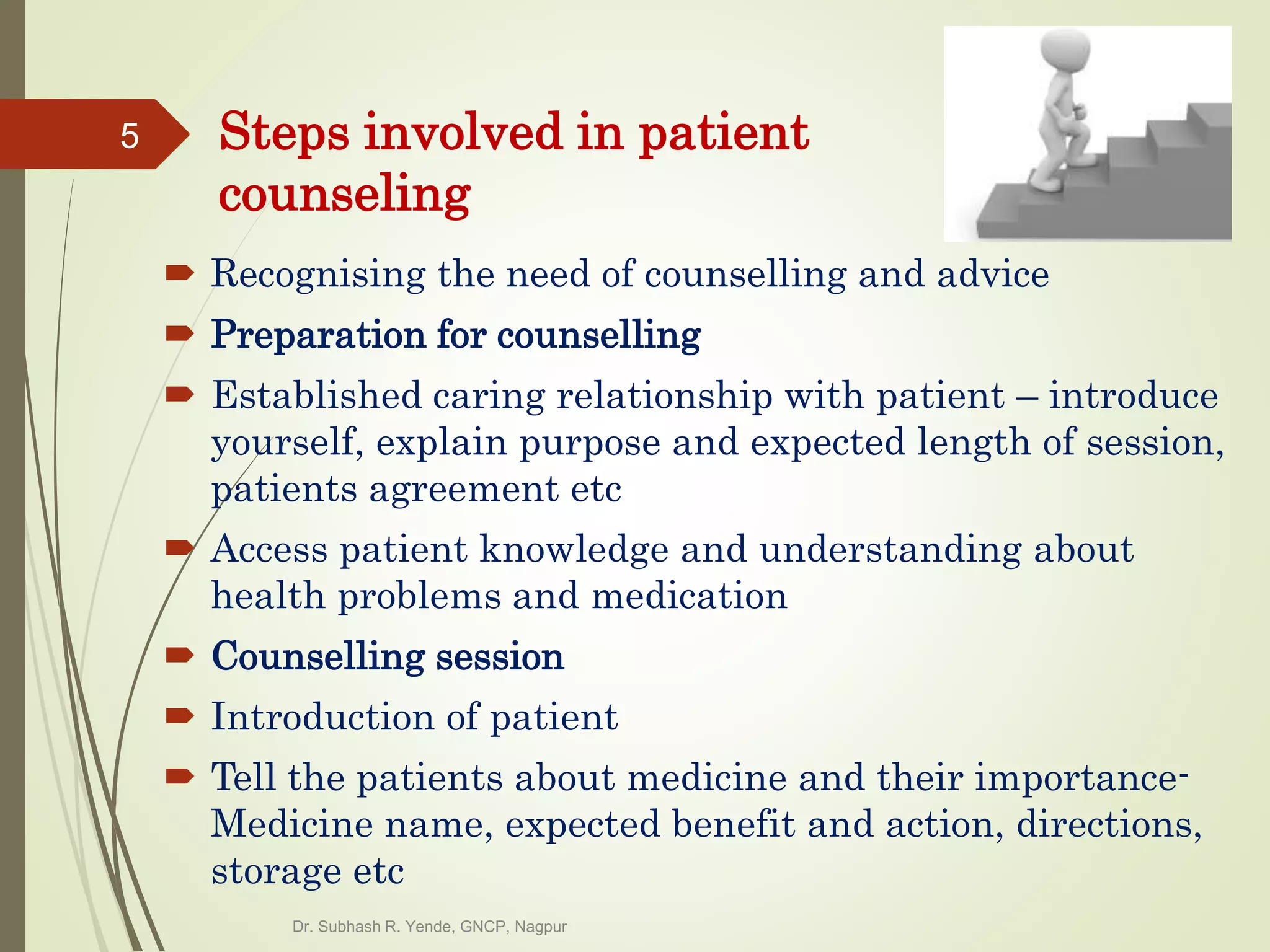 Patient Counselling | PPTX