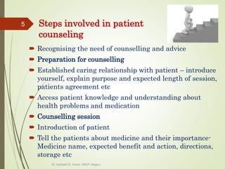 Patient Counselling | PPTX