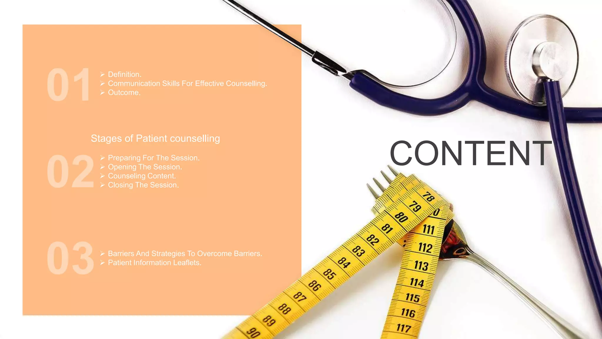 Patient counselling | PPTX