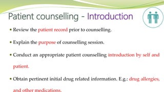Patient counselling | PPTX