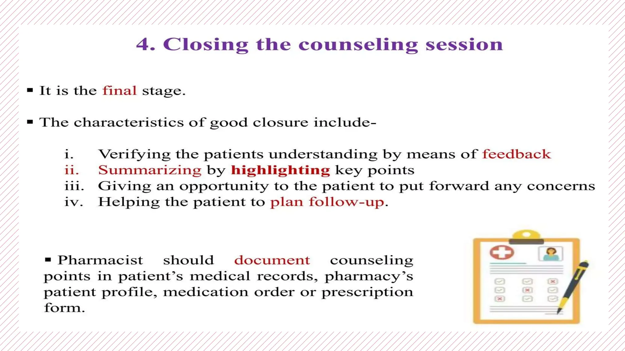 Pharmacy Practice, Unit III, PATIENT COUNSELLING, | PPTX