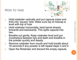 Patient couselling and its importance | PPTX | Lung and Respiratory ...