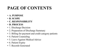 PATIENT DISCHARGE POLICY.pptx