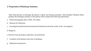 PATIENT DISCHARGE POLICY.pptx