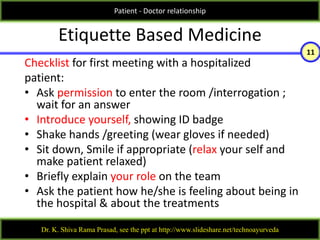 Patient doctor relationship | PDF