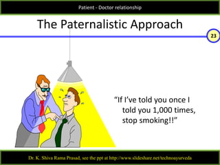 Patient doctor relationship | PDF