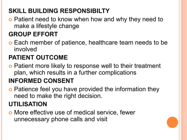 Patient Education.pptx | Healthcare Industry | Industries