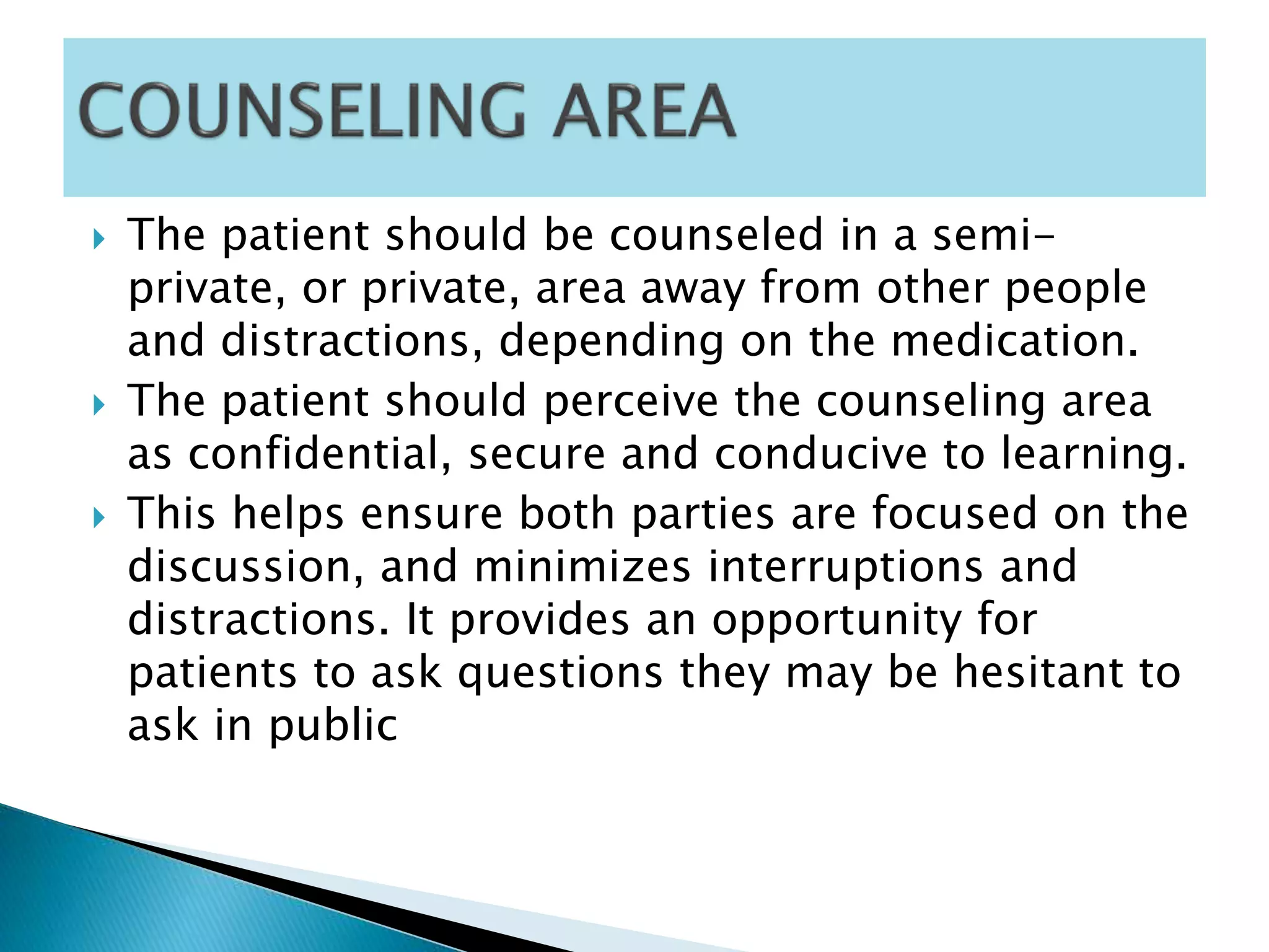 Patient education and counselling | PPTX