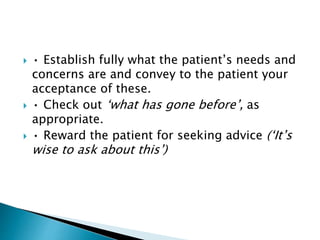 Patient education and counselling | PPTX