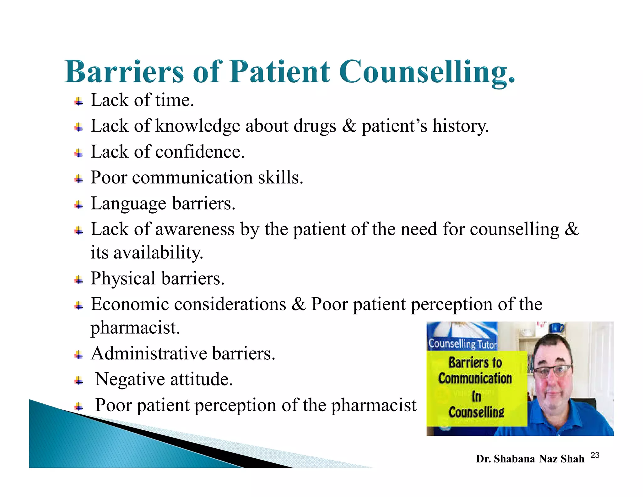Patient Education & Counselling | PDF
