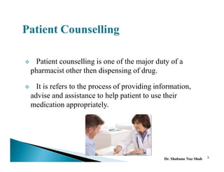 Patient Education & Counselling | PDF