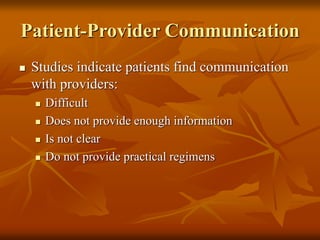 PATIENT EDUCATION ECHO CLINIC.ppt