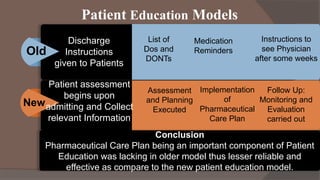 Patient Education ppt | PPTX | Eldercare | Family and Relationships