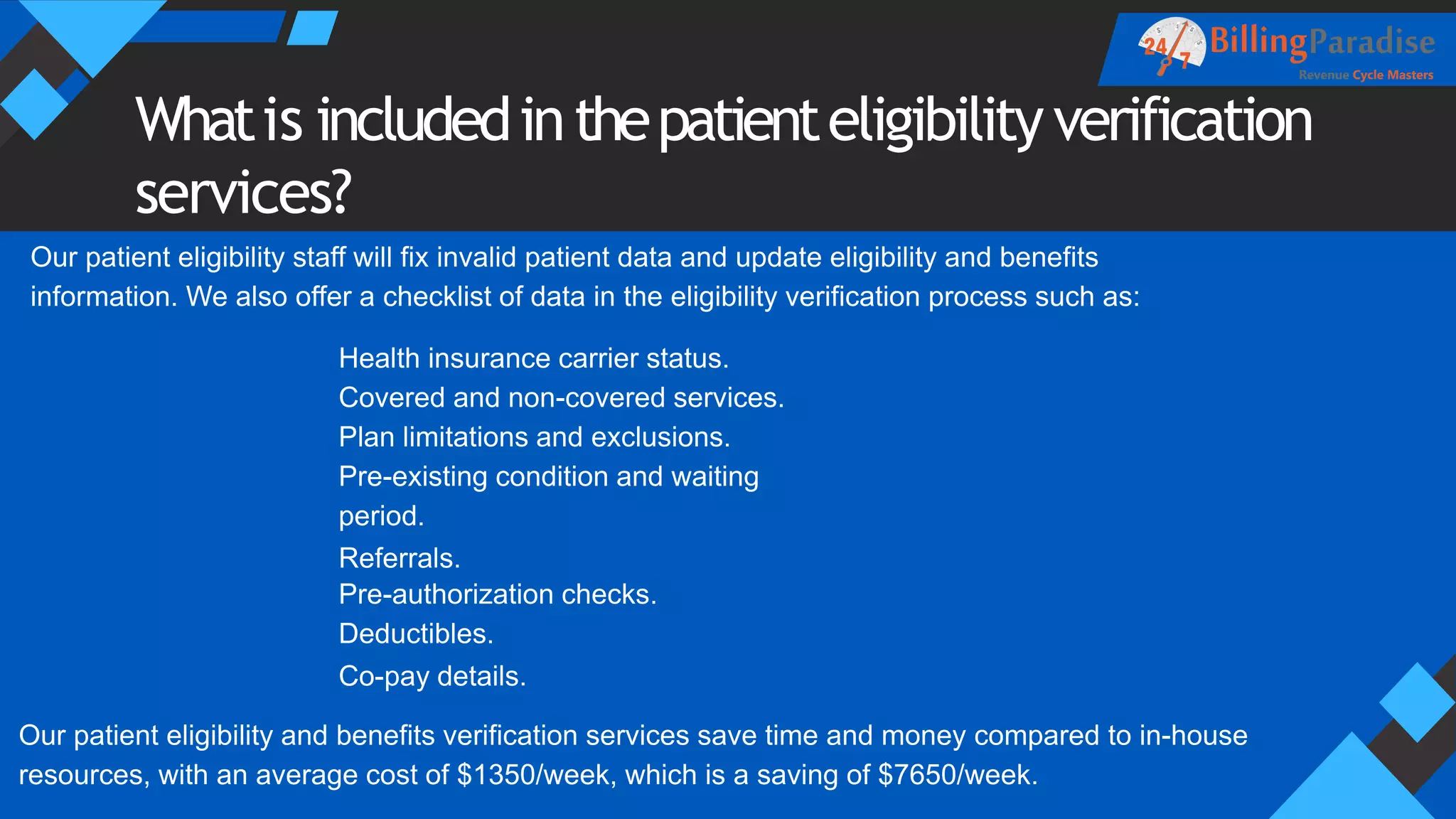 Patient Eligibility Verification with RCM.pptx