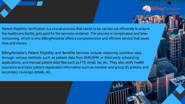Patient Eligibility Verification with RCM.pptx