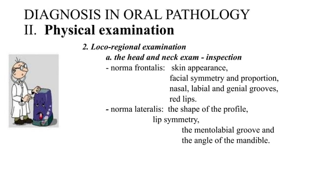patient examination for oral lesions Dentistry | PPT
