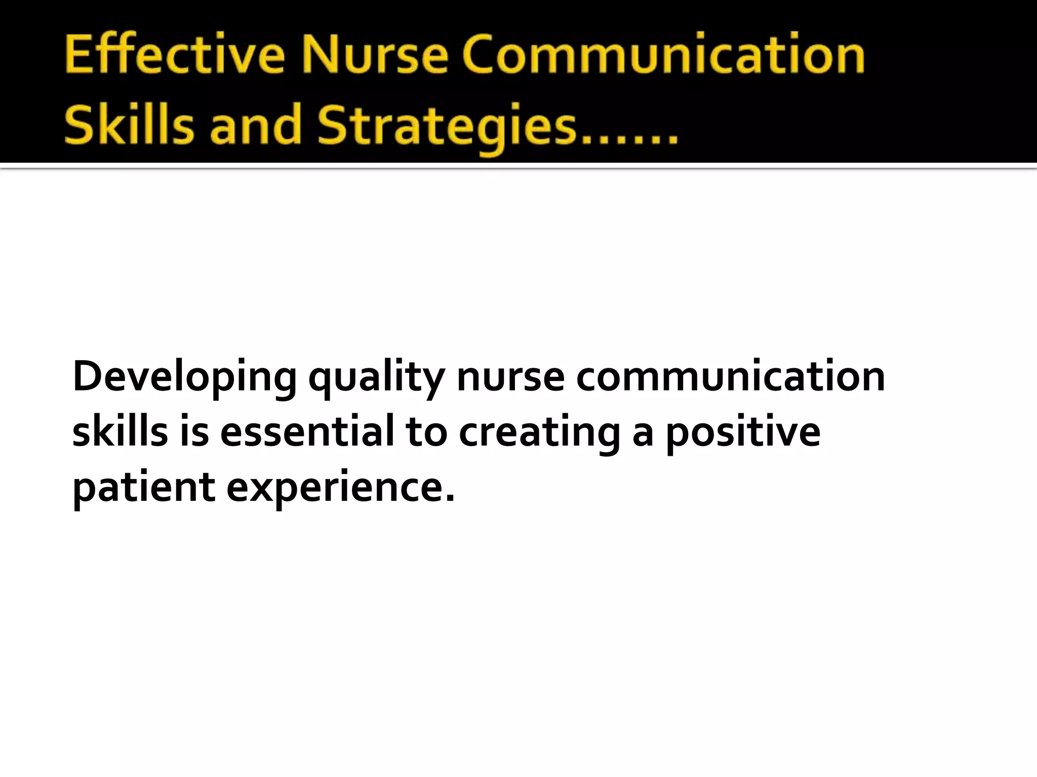 Patient Experience | PPTX
