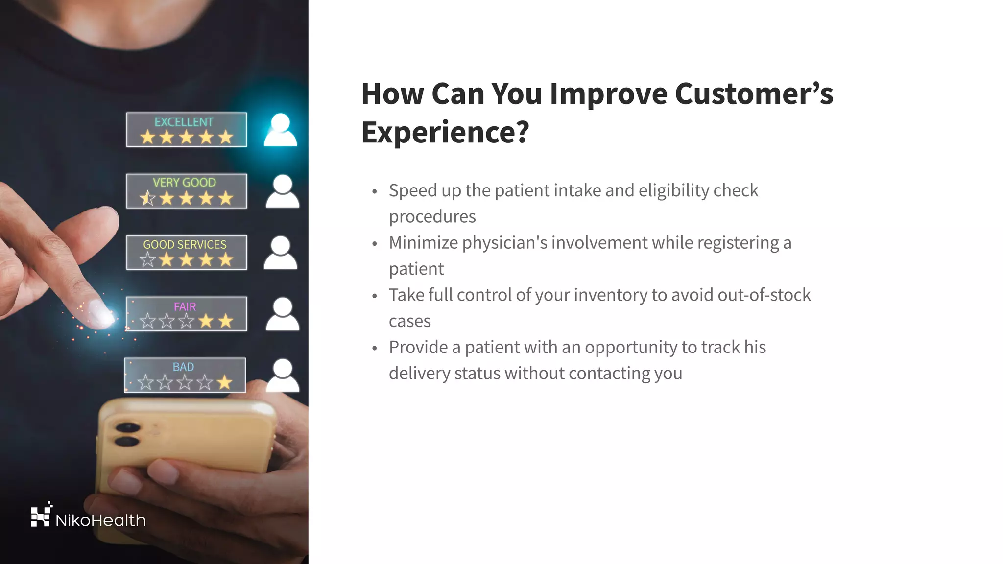 Improving Patient Experience with NikoHealth | PPT