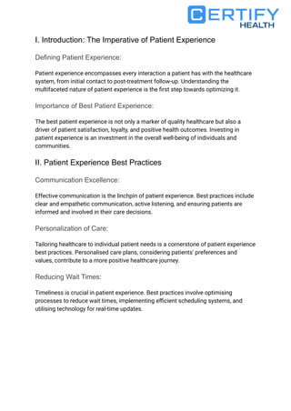 Patient Experience - A Complete Guide.pdf