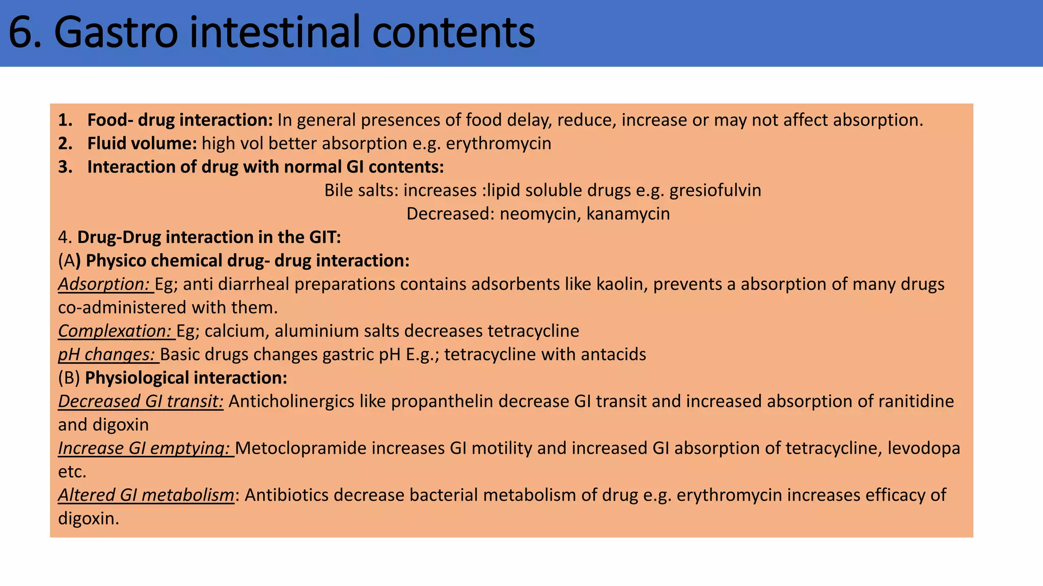 patient FACTORS INFLUENCING DRUG ABSORPTION.pptx
