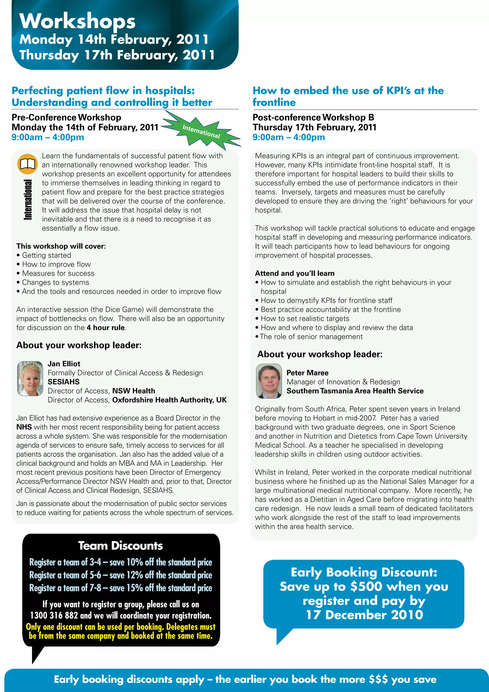 Improving Patient Flow Pdf