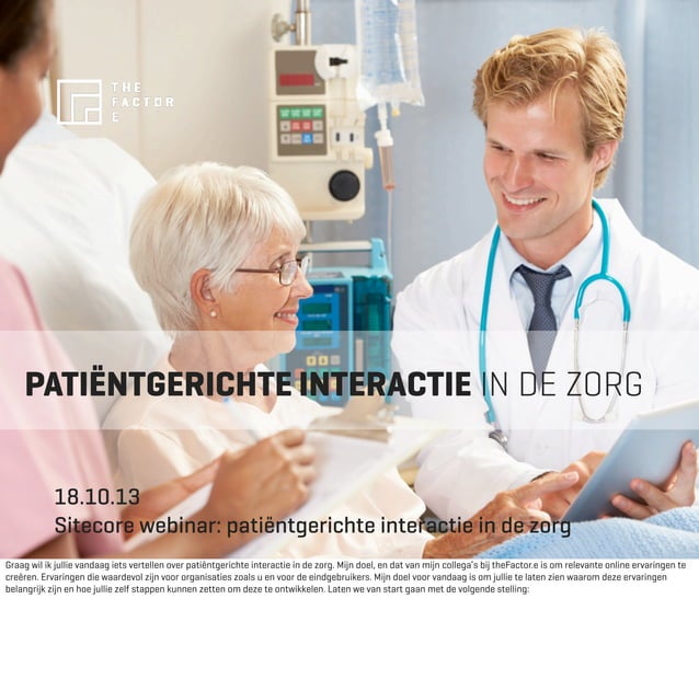 Patiëntgerichte interactie in de zorg | PDF