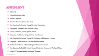 Patient management and clinical decision | PPTX