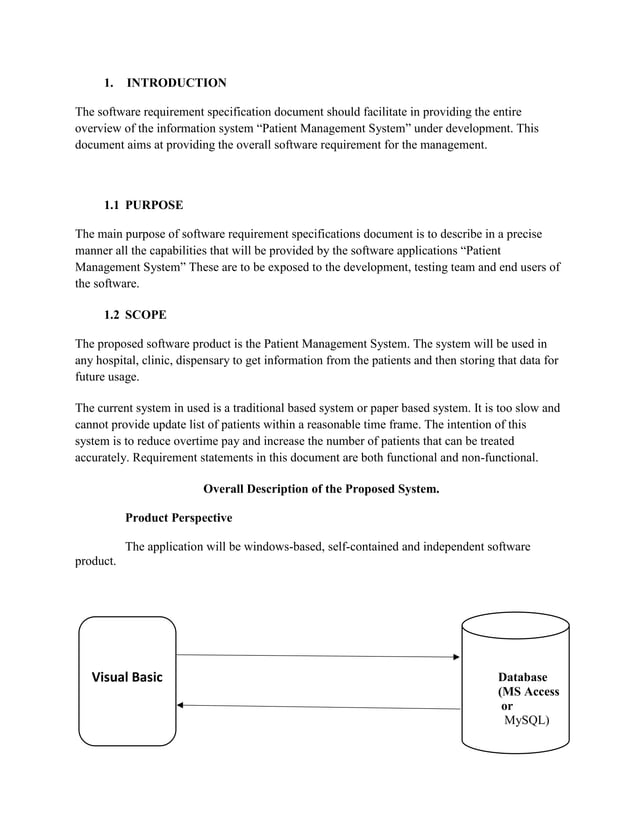PATIENT MANAGEMENT SYSTEM project | PDF | Healthcare Industry | Industries