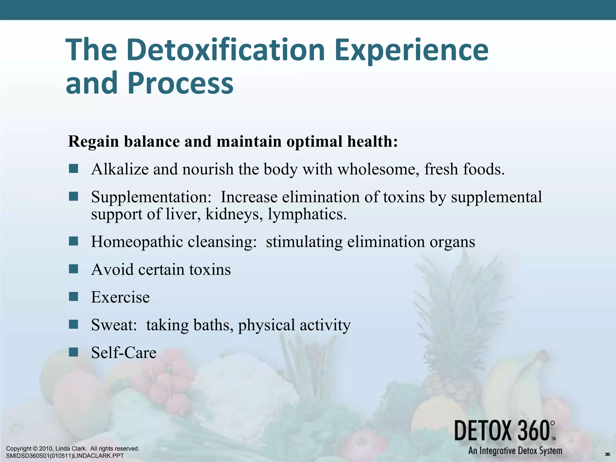 Introduction to Detox 360 | PPT