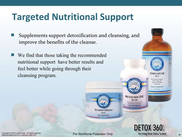 Introduction to Detox 360 | PPT | Endocrine and Metabolic Diseases | Diseases and Conditions